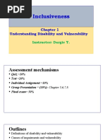 Chapter 1 Inclusiveness | PDF | Disability | Poverty