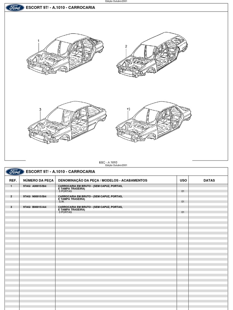 Manual Escort Zetec | PDF