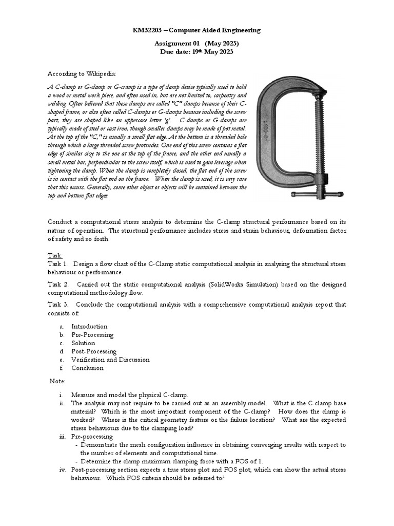 Assignment01 KM32203 | PDF | Stress (Mechanics) | Continuum Mechanics