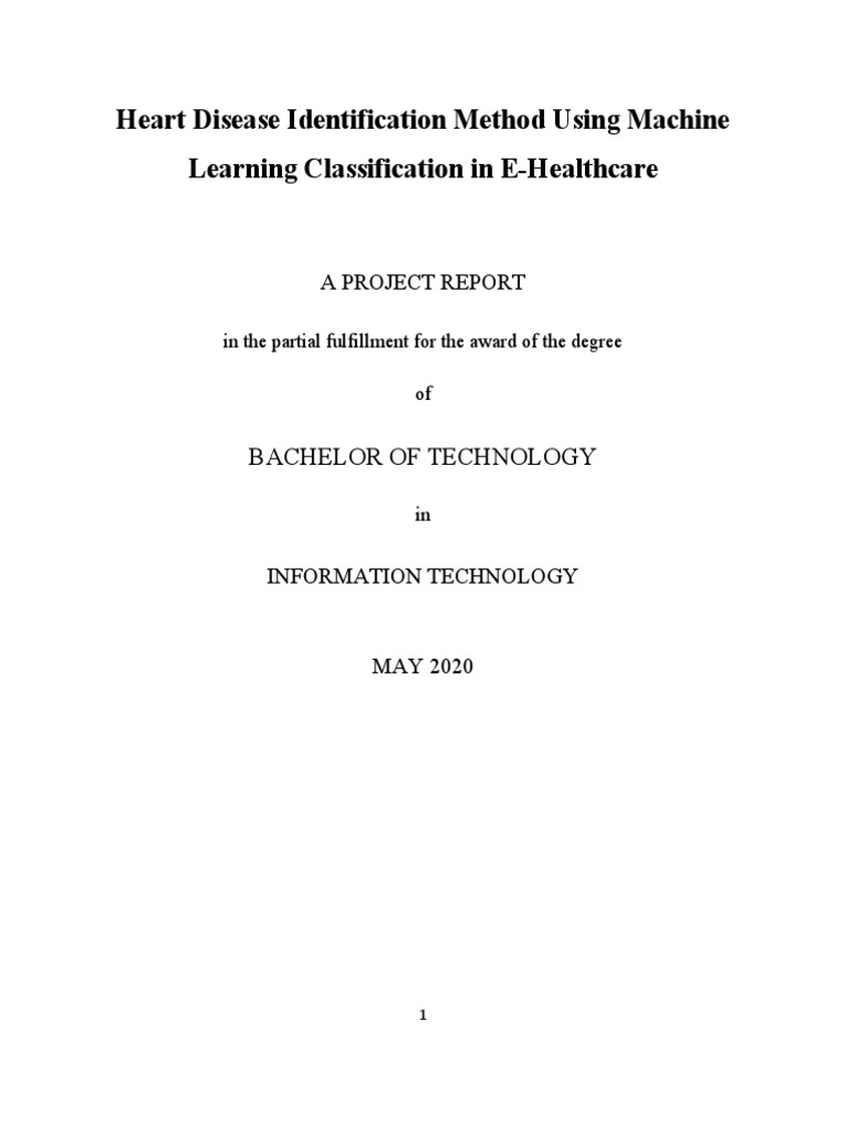 Heart Disease Identification Method Using | PDF | Python (Programming ...