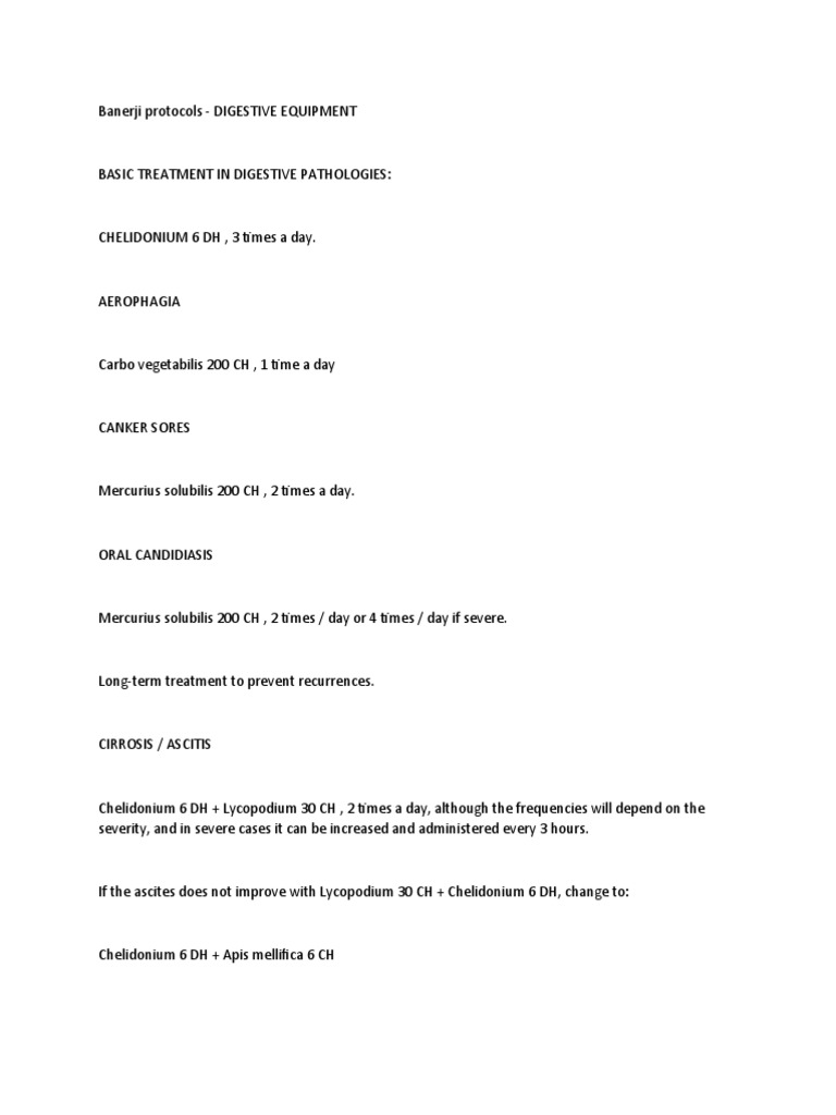Banerji Protocol 4 | PDF | Epidemiology | Human Diseases And Disorders
