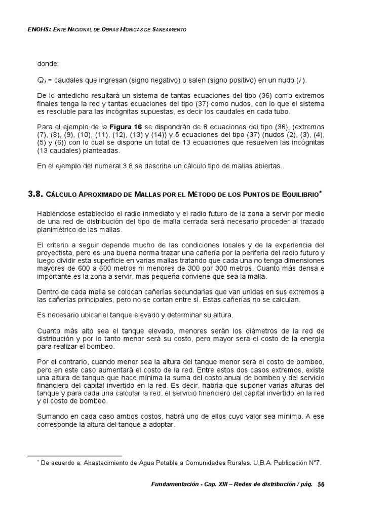 Gasto Hectométrico | PDF | Tanques | Ecuaciones