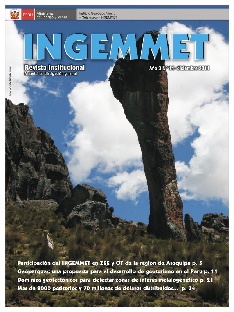 Revista Ingemmet 14-2011 | PDF | Geología | Perú