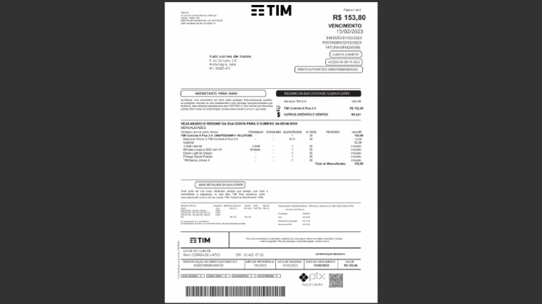 FATURA TIM 521UE689 (1) | PDF