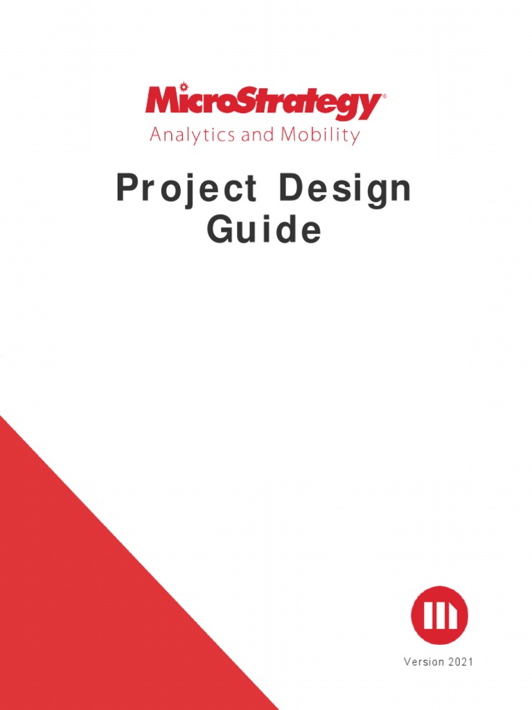 Microstrategy - ProjectDesign | PDF | Data Warehouse | Business ...