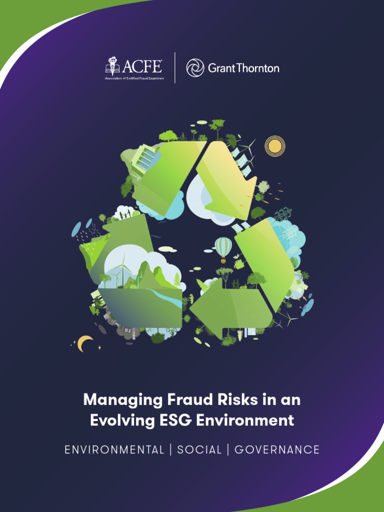 ACFE ESG Risk Mitigation Report | PDF | Economies | Business
