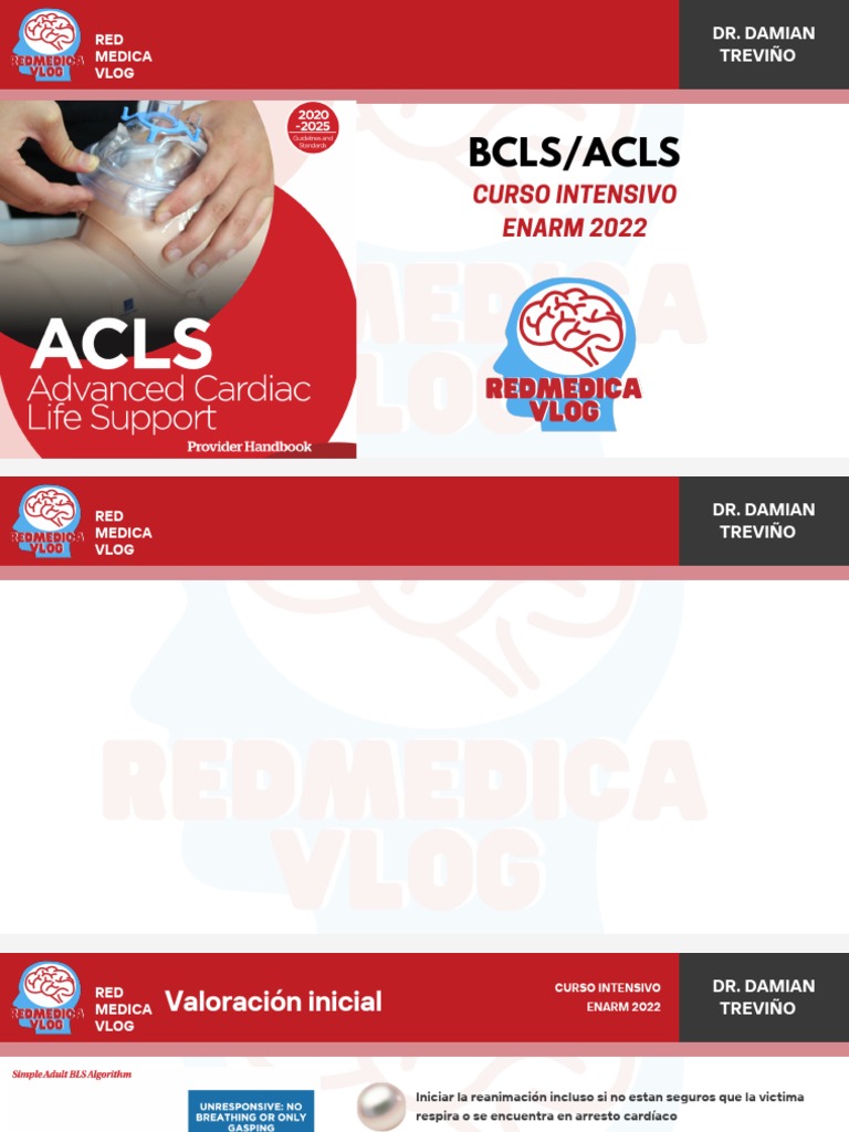 Curso Intensivo BCLS ENARM 2022 | PDF | Reanimación cardiopulmonar ...