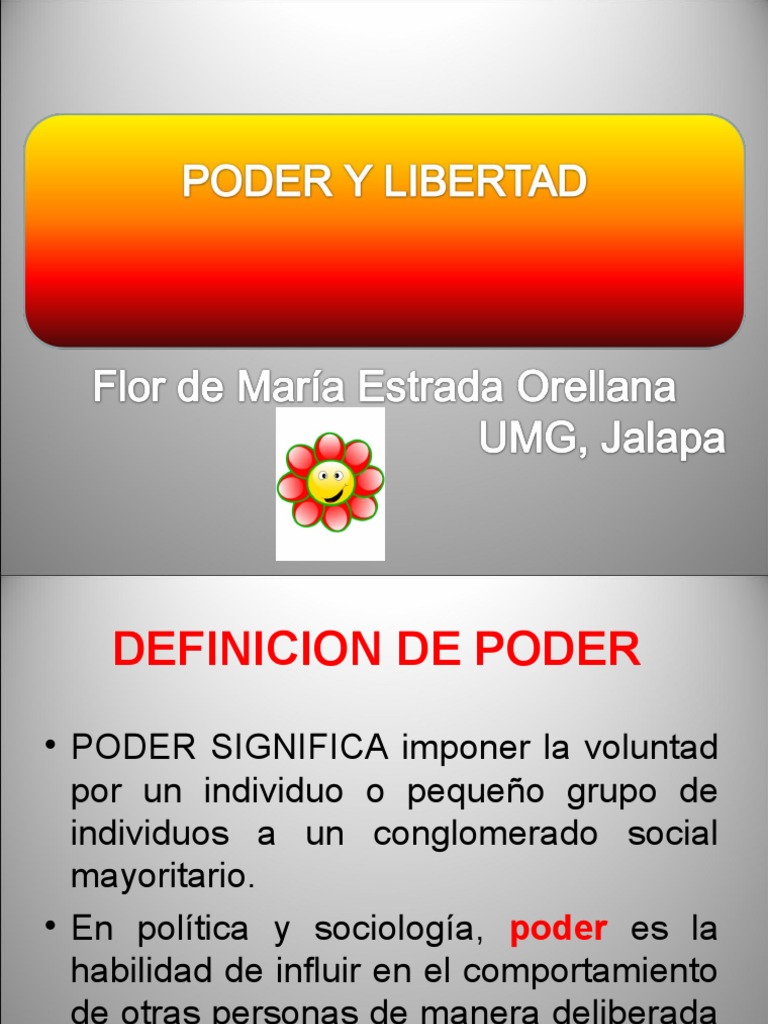 Poder Y Libertad Pdf Libertad Sociedad