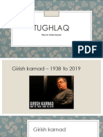 Tughlaq by Girish Karnad | PDF