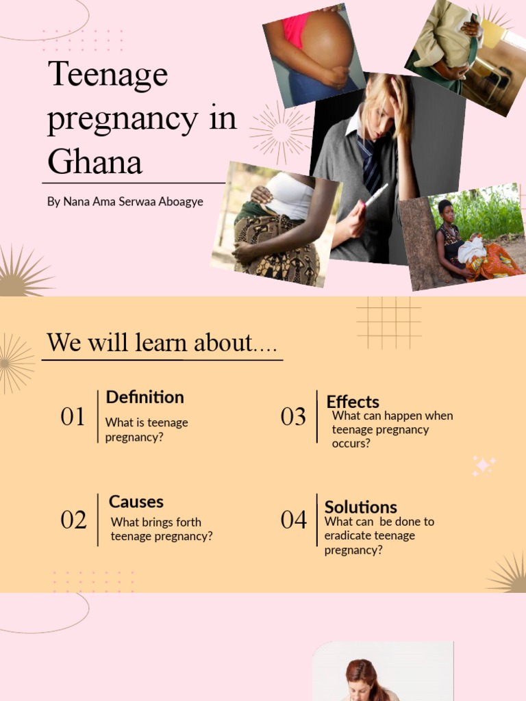 Teenage Pregnancy Slides | PDF | Teenage Pregnancy | Pregnancy
