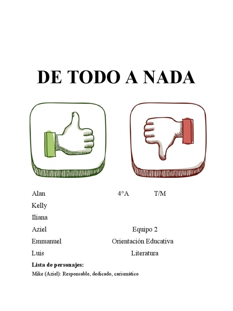 De Todo A Nada-1 | PDF