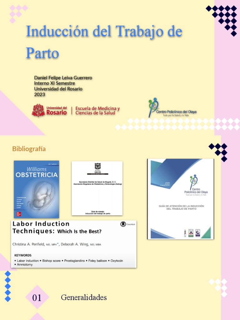Inducción Trabajo de Parto | PDF | Parto | Embarazo humano