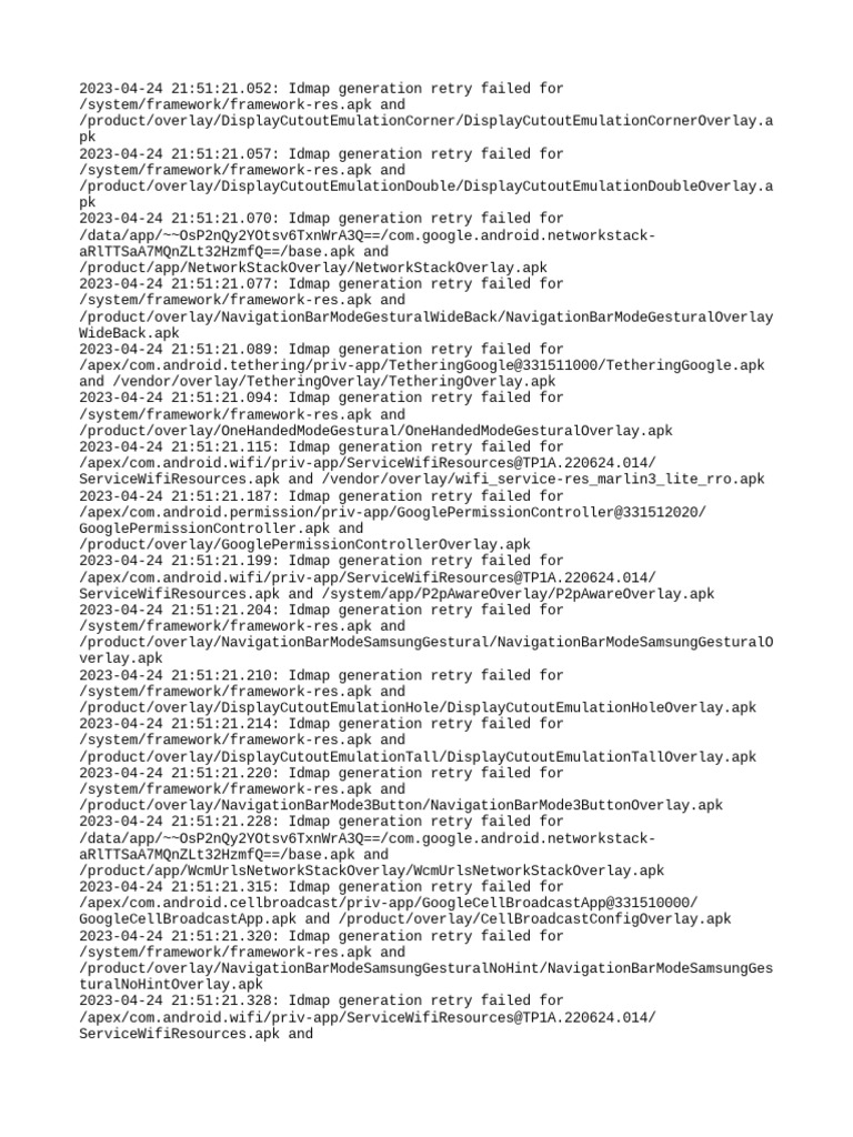 Lom Log | PDF | Software | Operating System Technology