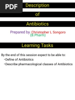 Antibiotic Chart | PDF | Antibiotics | Drugs