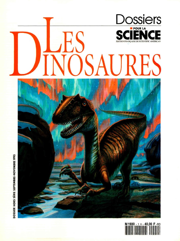Dossier Pour La Science N°1 - 1993-10..12 - Les Dinosaures | PDF ...