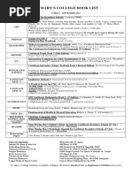 CSEC List of Subjects | PDF