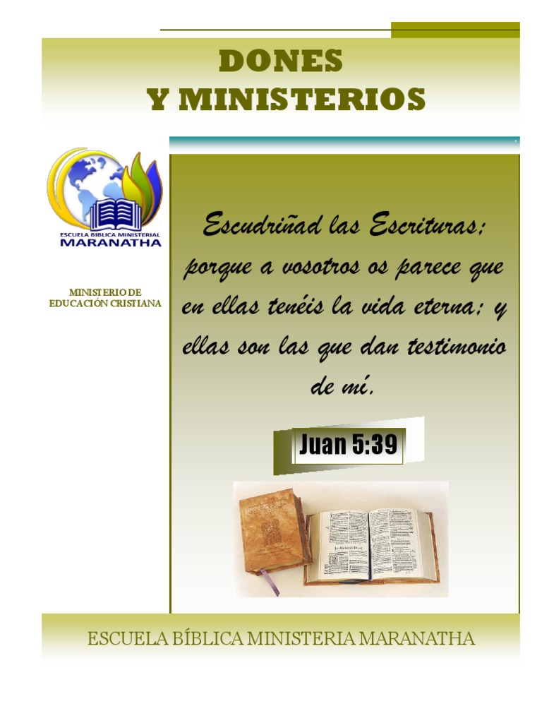 Dones y Ministerio | PDF | Apóstol | Jesús