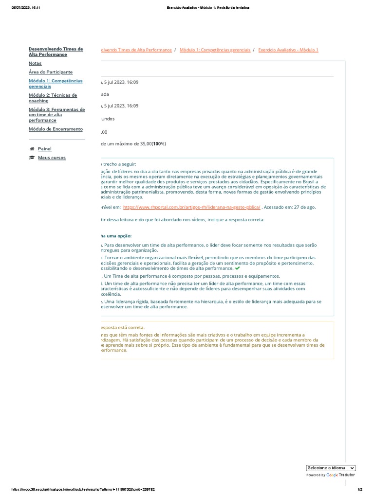 Estratégias para Equipes de Alta Performance | PDF | Liderança