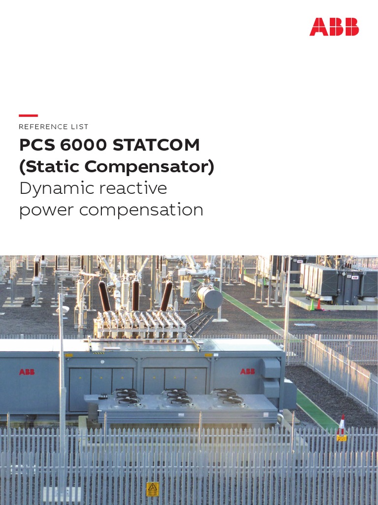 ABB - PCS 6000 STATCOM - Reference List | PDF | Electrical Grid | Ac Power