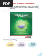 Lectura Del Medio Ambiente | PDF | Contaminación | Entorno natural