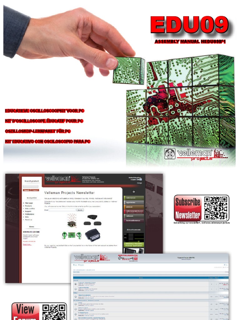 Assembly Manual Edu09 | PDF