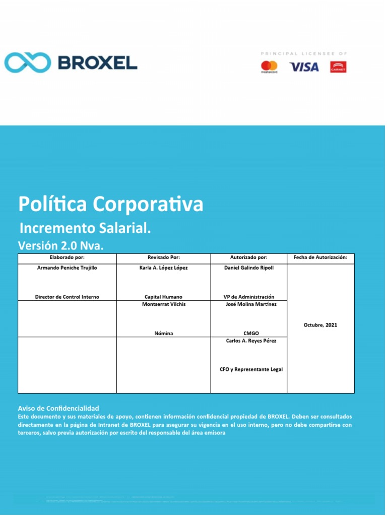 Poliětica de Incremento Salarial | PDF