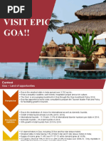 Goa Travel Brochure for Students | PDF