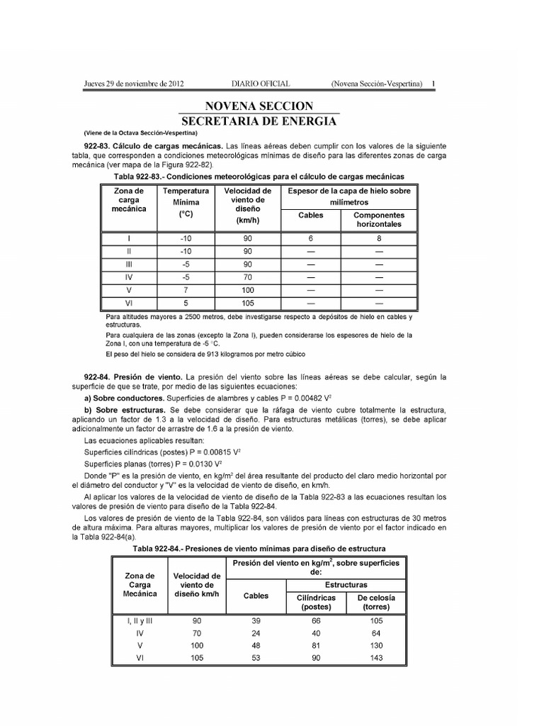 Nom Sede 2012 9a Seccion | PDF