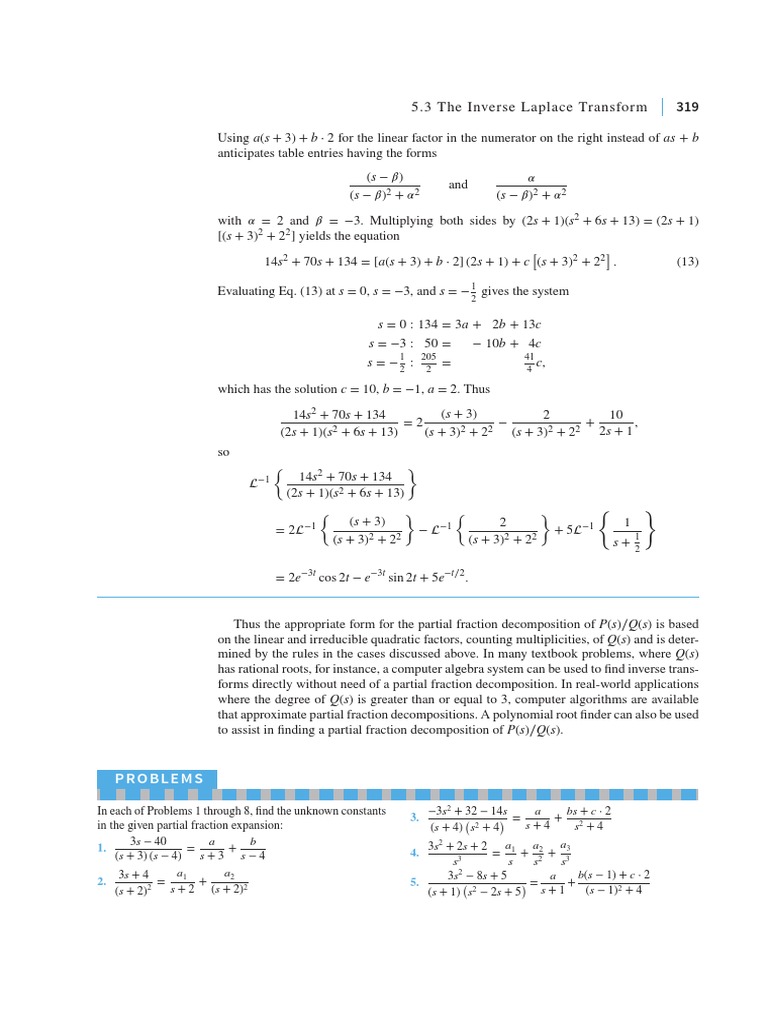 Problems5 3 | PDF | Numerical Analysis | Mathematical Relations