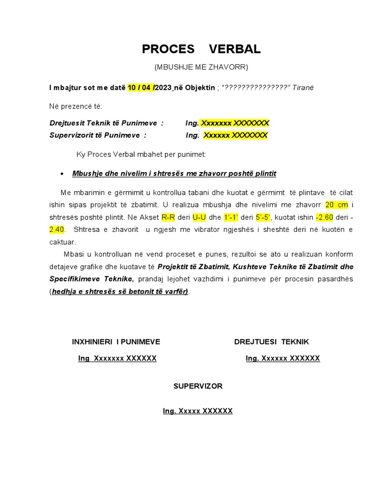 1 - Proces-Verbal Cakell | PDF