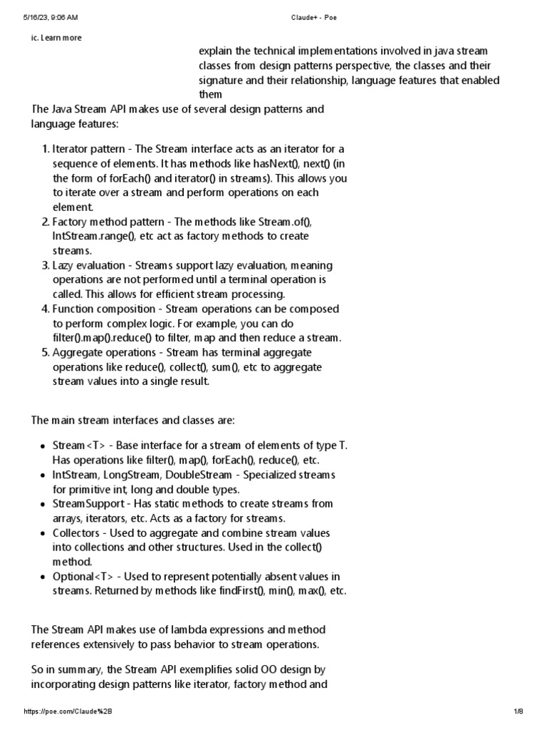 Claude+ - Poe | PDF | Method (Computer Programming) | Computer Programming