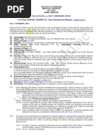 Cargo Damage Report-Template | PDF | Cargo | Ships