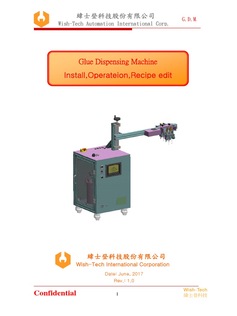 05 - GDM Operate and Recipe Setting | PDF | Manufactured Goods | Equipment