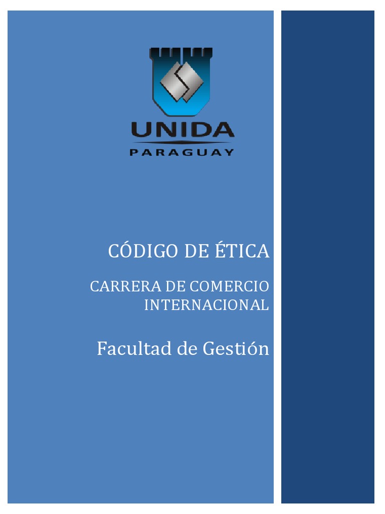 Codigo de Etica Comercio Internacional | PDF | Moralidad | Enseñando