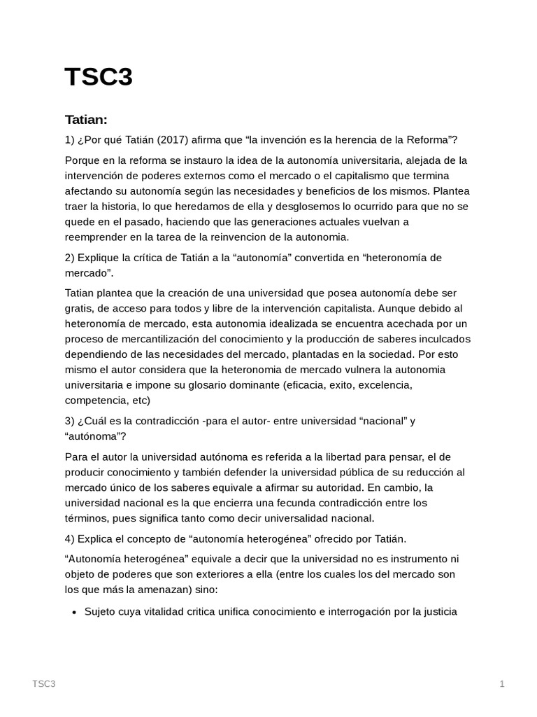 TSC3 Parcial 1 | PDF | Conocimiento | Aprendizaje