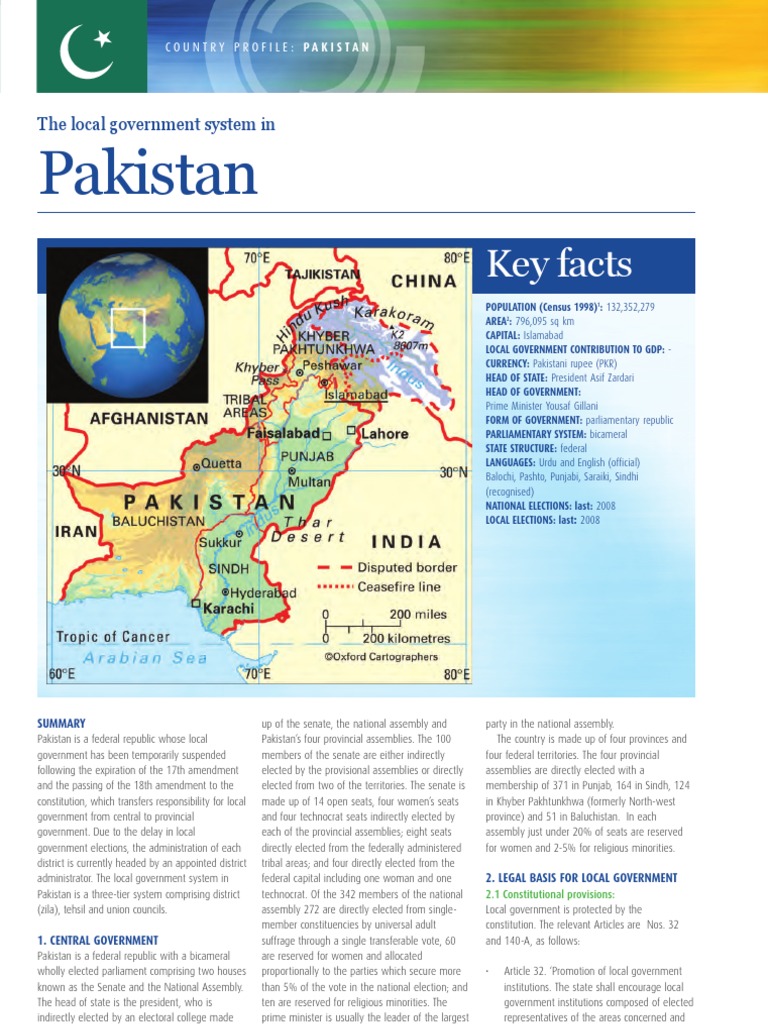 Pakistan Local Government Profile 2011-12 | PDF | Local Government ...