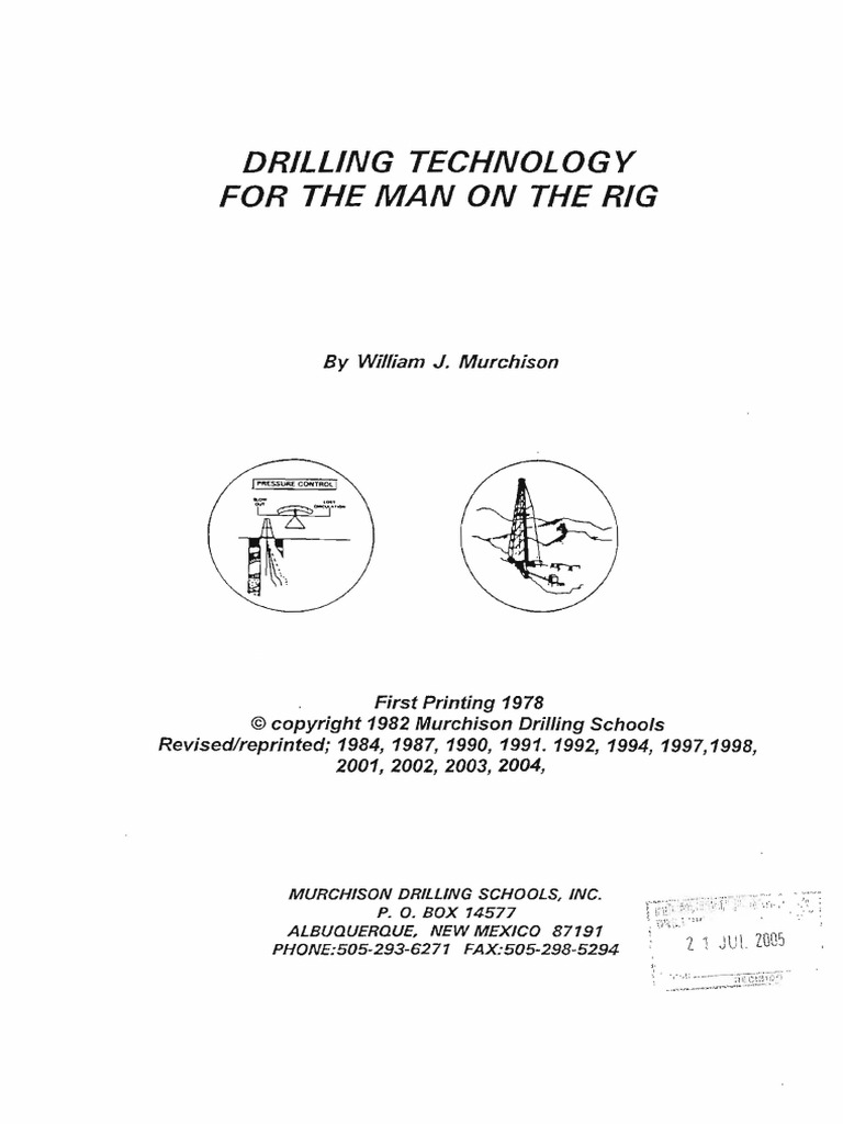Nº 2 Drilling Technology For The Man On The Rig | PDF | Casing ...