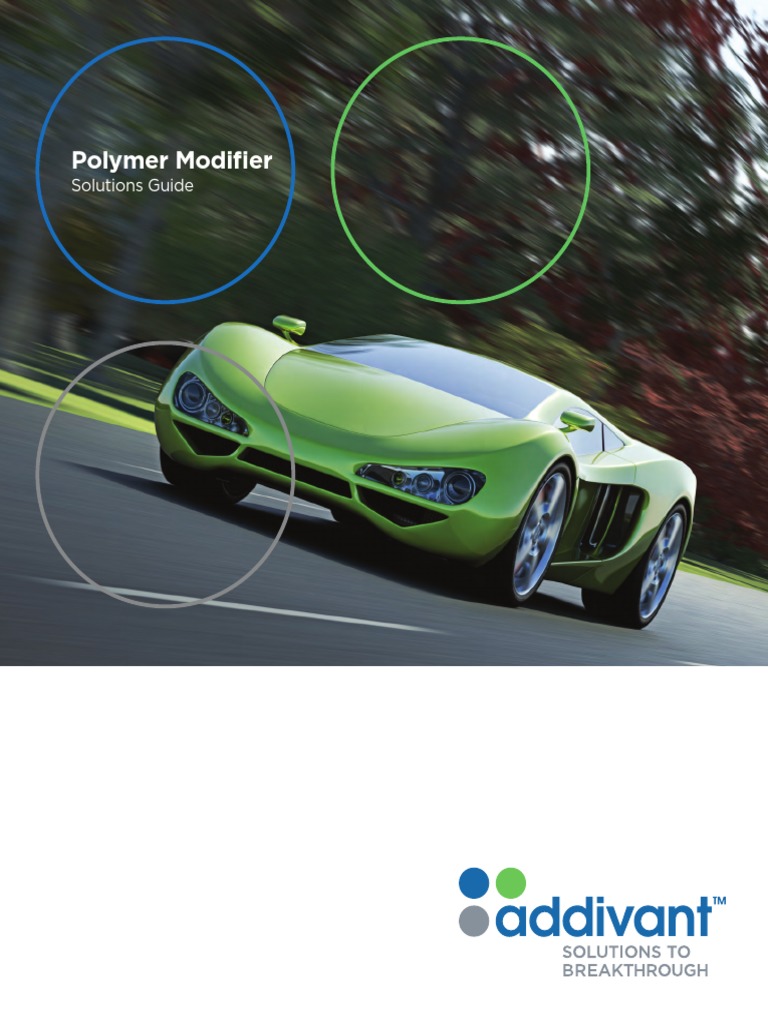 Addivant Polymer Modifiers | PDF | Thermoplastic | Polyethylene
