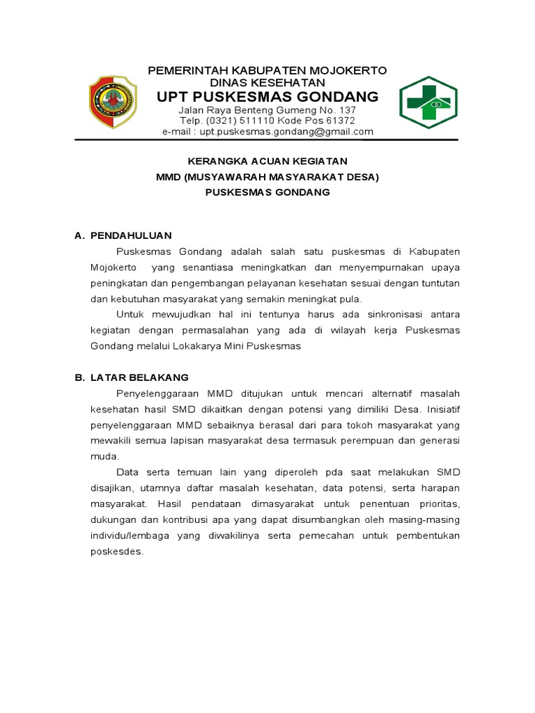 KAK MMD NEW REVISI | PDF