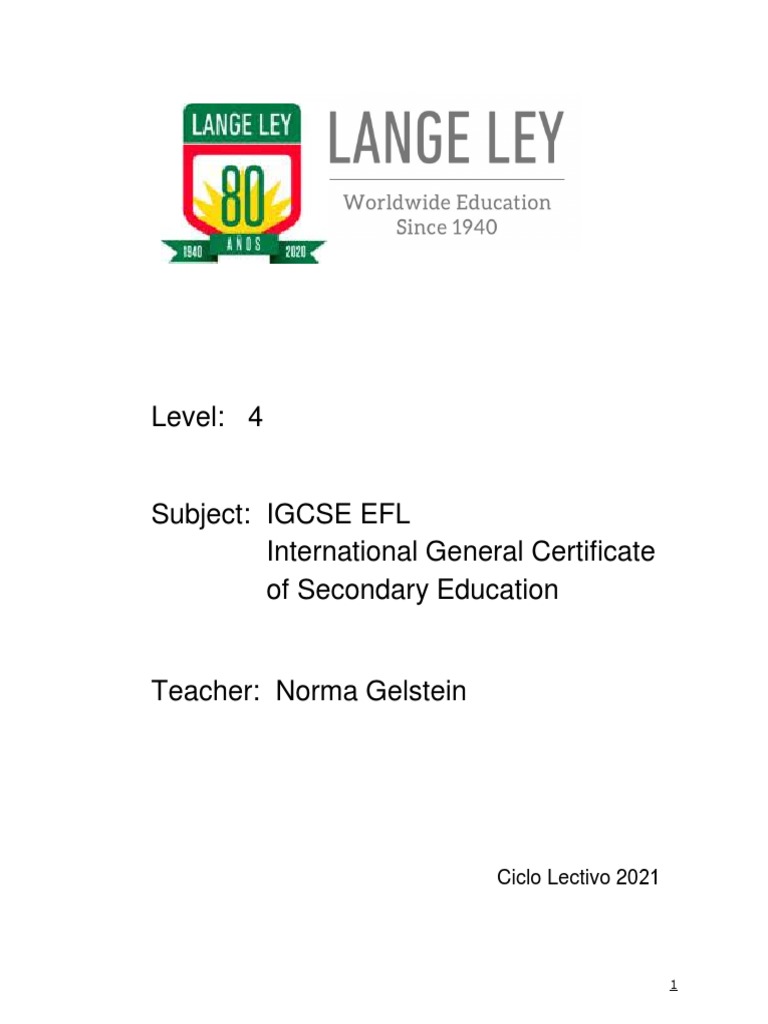 Types of IGCSE EFL Essays Guide | PDF | Essays | Reading Comprehension