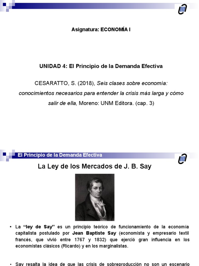 El Principio de la Demanda Efectiva | PDF | John Maynard Keynes | Ahorro