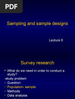Chapter 3 Sample Size Calculation and Sampling | PDF | Sampling (Statistics) | Sample Size ...
