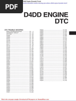 Hyundai Engine d4dd Manual | PDF | Internal Combustion Engine | Piston