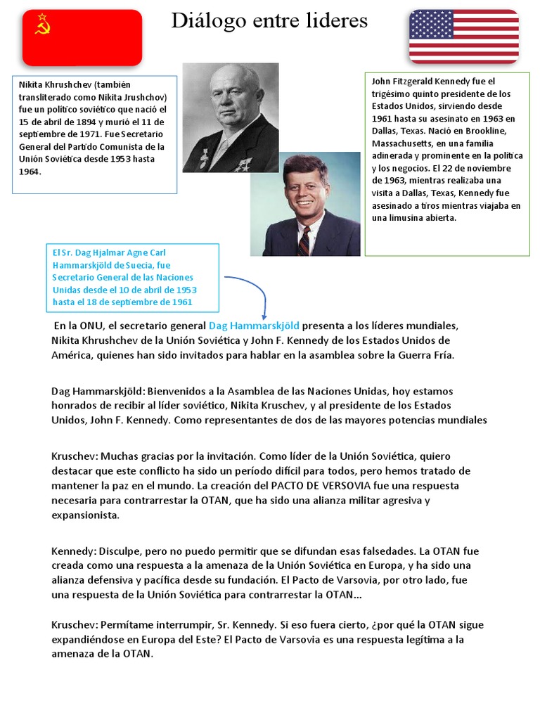 Diálogo entre lideres | PDF | OTAN | Nikita Khrushchev