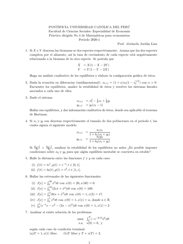 PD4 | PDF | Matemáticas | Matemáticas Aplicadas