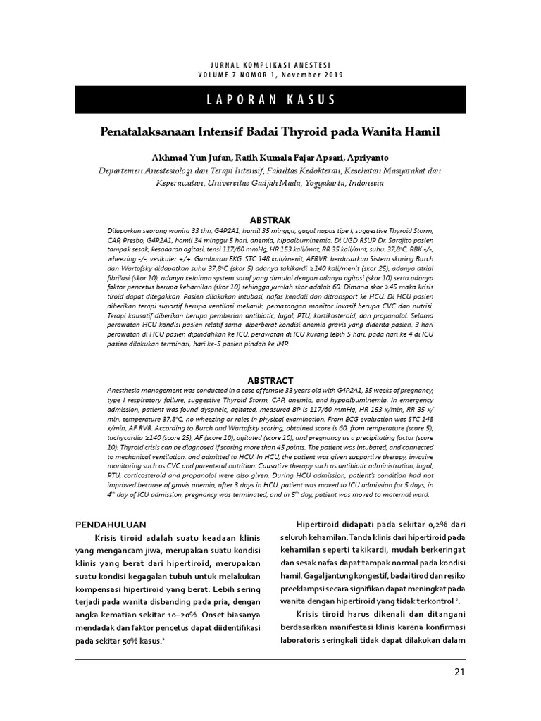 7381-Article Text-34752-1-10-20230316 | PDF | Clinical Medicine | Human Head And Neck