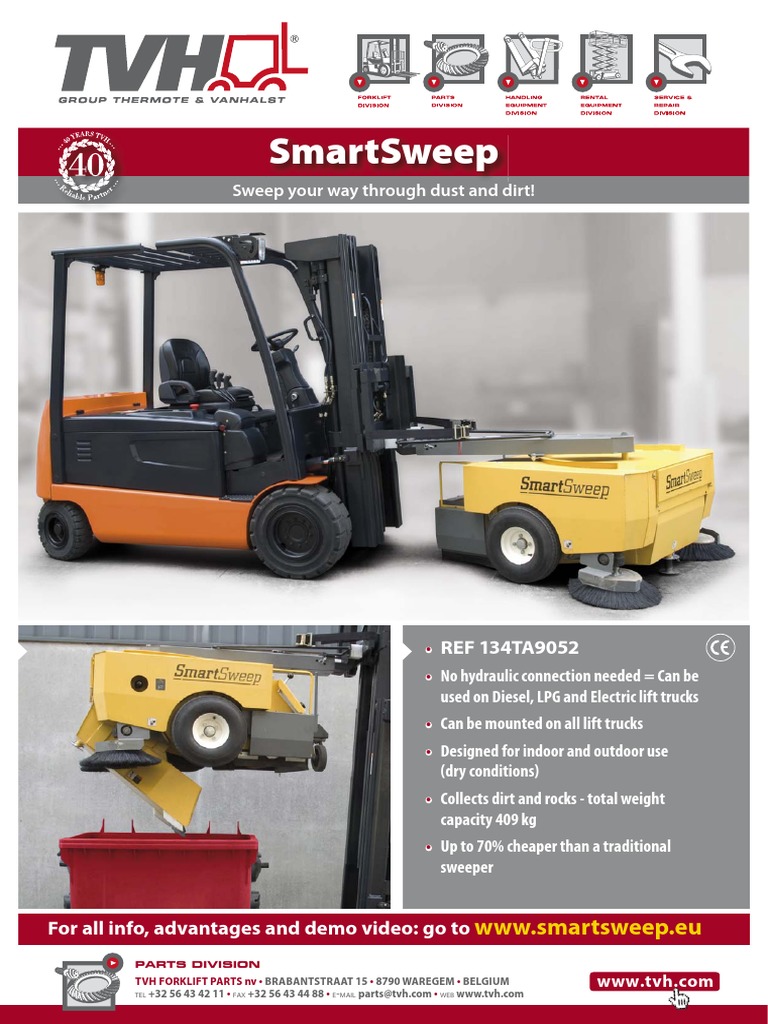 SmartSweep Gb-Kurt | PDF | Vacuum Cleaner | Forklift