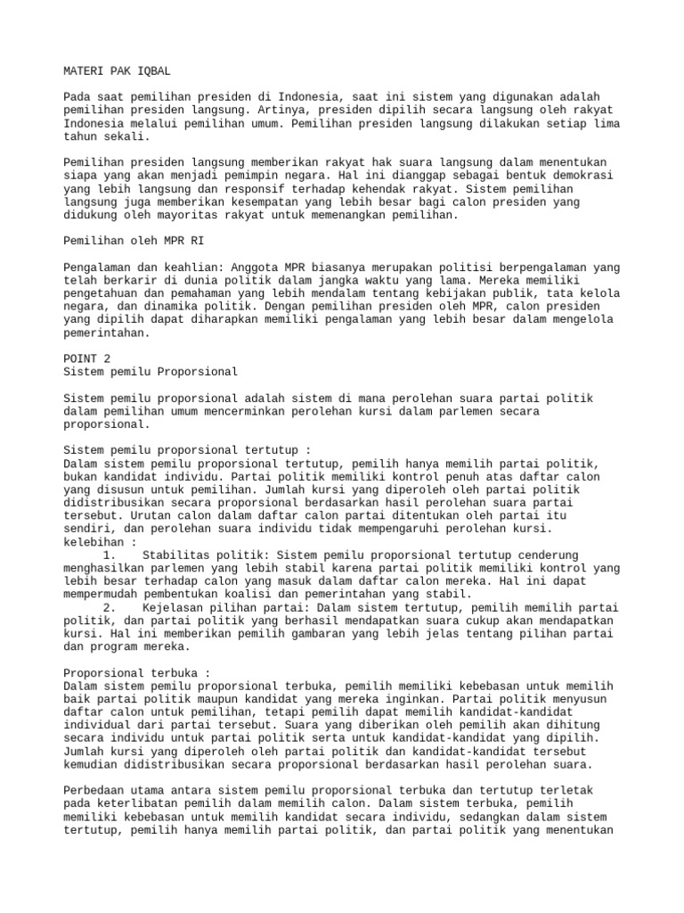 Uas Pak Iqbal | PDF | Hukum