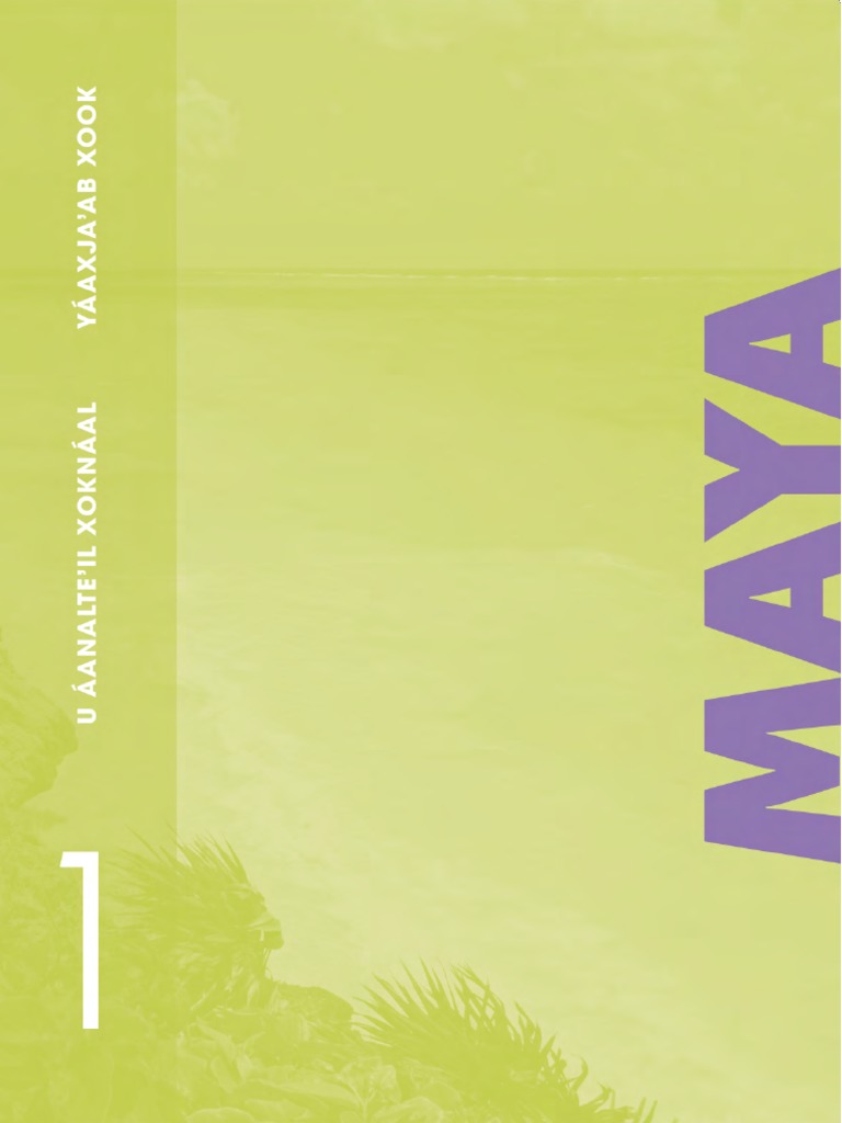 Maya (Primer Grado) | PDF | Pueblos indígenas de América Central ...
