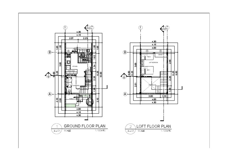 Ground Floor Plan Loft Floor Plan: Dirty Kitchen | Download Free PDF ...
